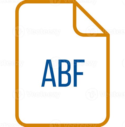 Abf File Icon Fill Rounded Corners Bold Outline 65420212 Png
