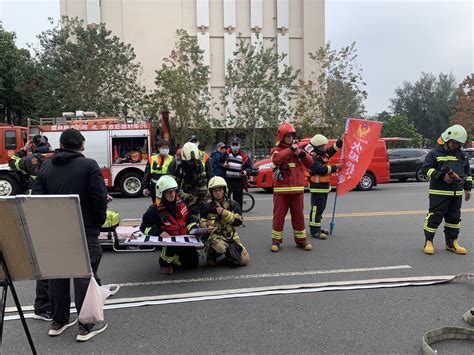 雲林縣消防局 雲林縣消防局第三大隊舉辦康是美火災搶救演練 提升商圈防災能力