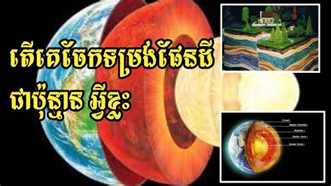 តើគេចែកទម្រង់ផែនដីប៉ុន្មាន អ្វីខ្លះ Youtube