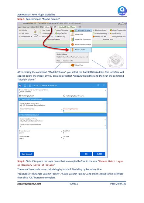 Alpha Bim Plugin Guideline Revit Api Revit Tools Pdf