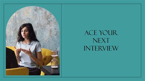 Ace Your Next Interview