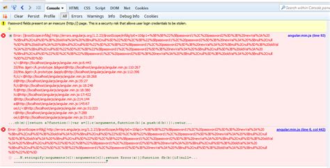 Javascript How To Understand The Console Error Messages In Angular Js Any Tools Stack Overflow