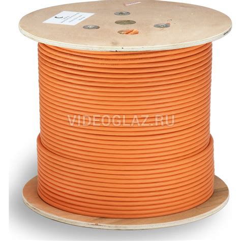 Купить Cabeus Utp 4p Cat 6a Solid Lszh Or Кабель «витая пара Lan для структурированных систем