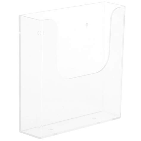 거치대 파일 벽 스탠드 탄창 랙 문서 팜플렛 정리함 종이 문학 투명 마운트 브로셔 디스플레이 선반 달력 플래너 및 카드