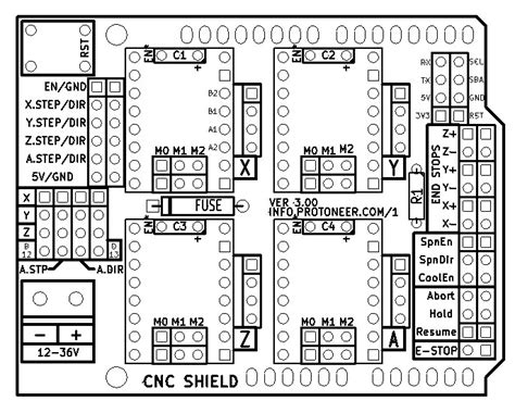 Arduino Cnc Shield 100 Grbl Compatable Nz