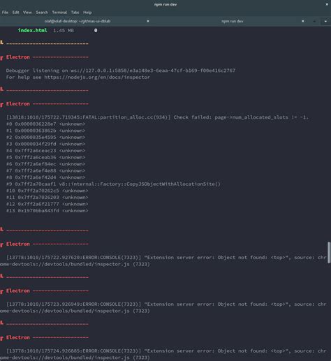 chrome dev tools error · issue 389 · simulatedgreg electron vue · github