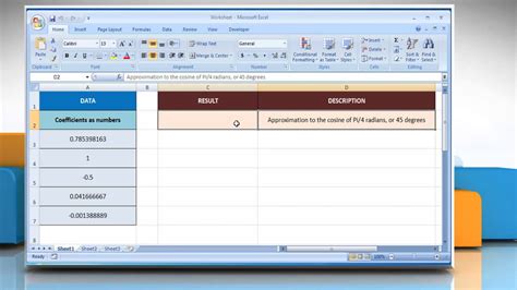 How To Use The Seriessum Function In Excel Tutorial Youtube