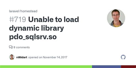 Unable To Load Dynamic Library Pdosqlsrvso · Issue 719 · Laravel