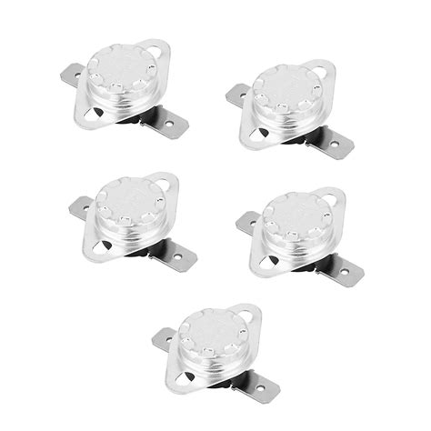 5 Pcs Thermostat Switch Ksd301 Thermostat 250v 15a Normal Closed