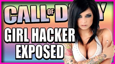 GIRL HACKER EXPOSED USING AIMBOT AND MOD MENU YouTube