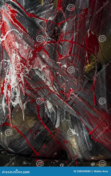 Naked Female Is Being Painted With Colorful Paint In A Home Environment