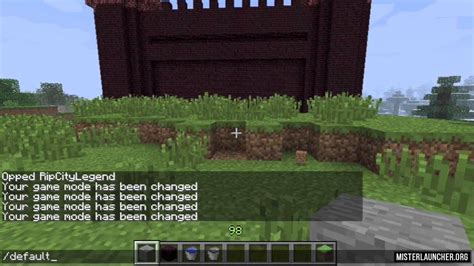 Мод Gamemode Keybind для Майнкрафт [1 12 2]