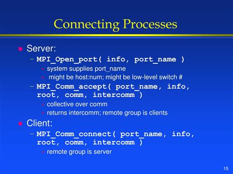 PPT MPI 2 Extending The Message Passing Interface PowerPoint