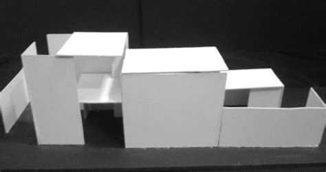 Linear Scheme Model In Architecture