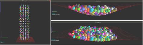A Granular Column Of Poly Superellipsoidal Particles Falling Freely Download Scientific Diagram