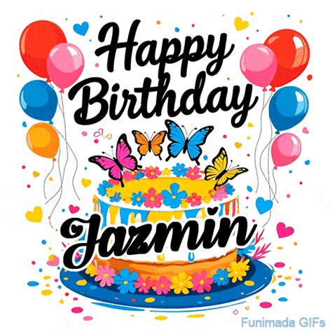 Happy Birthday Jazmin S For Her Download On