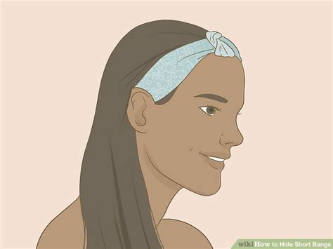 4 Easy Ways To Hide Short Bangs WikiHow