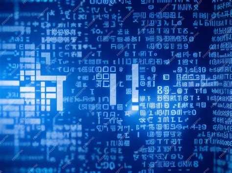 Premium Ai Image Abstract Ascii Art Illustration Of Random Symbols In