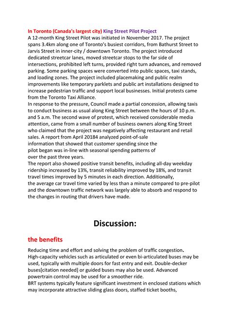 Bus Rapid Transit Brt Pdf