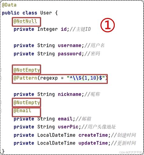 Springboot实战学习（12）优化更新用户基本信息接口validation实体参数校验 Ew帮帮网