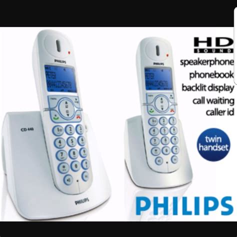 Philips Dect Cordless Phone - CD440, Mobile Phones & Gadgets, Mobile ...