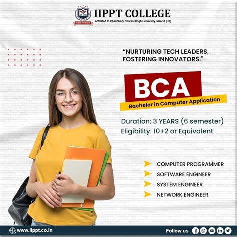 Choose Bca Where Every Line Of Code Is A Step Towards A Brilliant Career In 2024 Network