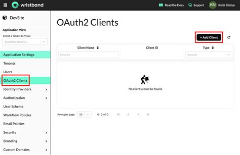 Create An Oauth2 Client