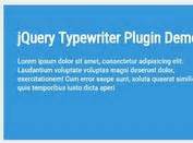 Creating Simple Text Typing Effect With Jquery Typetext Plugin Free
