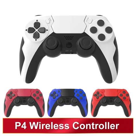 Gaminja Wireless Bluetooth Gamepad For Ps4 Ps3 Pc Double Vibration And Touchpad Gamer Tech