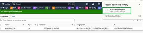 guided lab creating a key pair in amazon ec2 tutorials dojo
