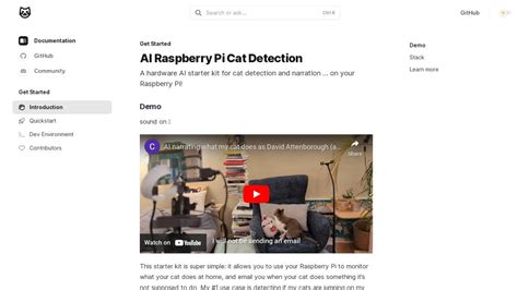 Ai Raspberry Pi Cat Detection Features Alternatives Faq And More Toolerific