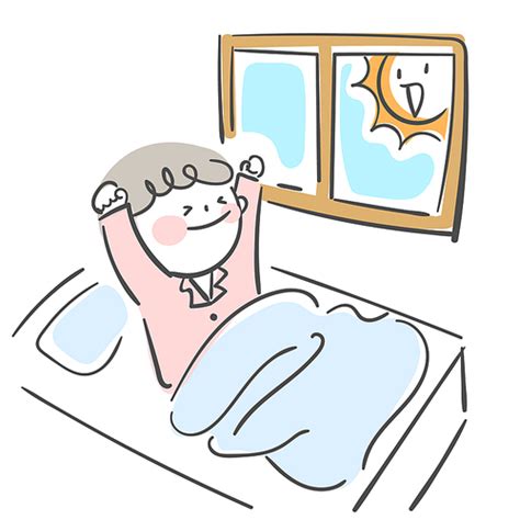 기지개를 켜며 일어나는 아이 유토이미지 상세페이지 베이직샵 일러스트 22116024