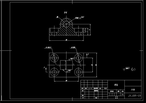 五自由度教学机器人的机械结构设计含11张cad图 Autocad 2004 模型图纸下载 懒石网