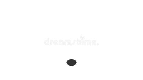 Simple Ball Bouncing Animation Looping Footage Icon Ball Bounce For Loading Animation Vector