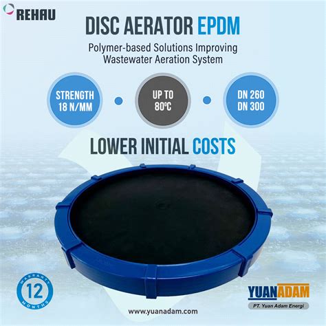 Supplier Diffuser WWTP IPAL Indonesia Yuan Adam