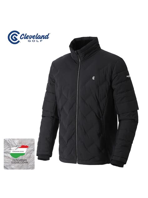 Cleveland Golf 클리브랜드골프 헝가리구스 엘보분리형 남성 풀집업 자켓골프웨어cgmjk24110bk│삼성물산