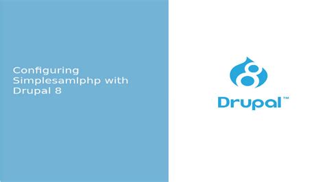 Simplesamlphp Configuration With Drupal 8 Using Simplesamlphp Auth Module Drupal 8 Youtube