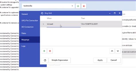 Creating All New Users In LDAP Root Instead Of In Specified Org Unit