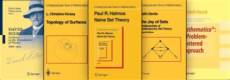 40 Interesting Math Books From Springer Undergraduate Series