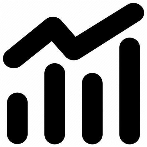 Analytics Blue Chart Earnings Finance Stock Market Icon Icon