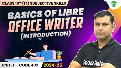 Introduction To Libreoffice Writer Digital Documentation Advanced Class 10 Information