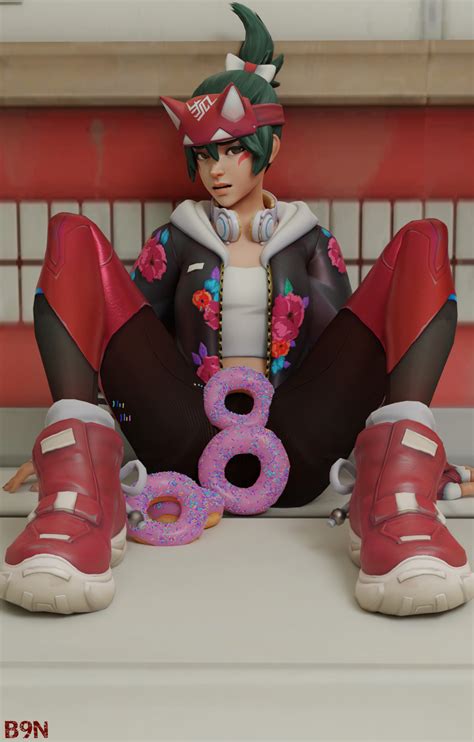 Rule 34 3d B9n Blizzard Entertainment Donut Kiriko Overwatch Kiriko