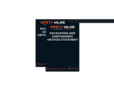 Excavation And Earthworks Method Statement Safety Online