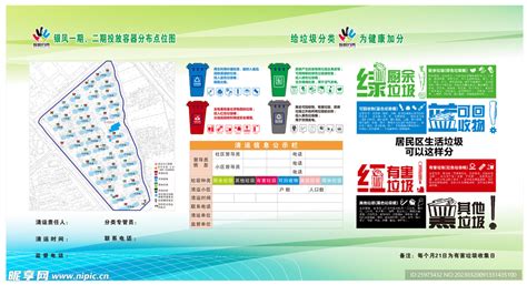 垃圾分类海报设计图 其他 广告设计 设计图库 昵图网