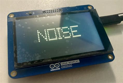 Classificazione Audio Su Arduino GIGA R WiFi Elettronica Open Source