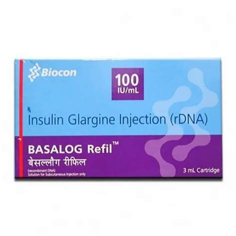Basalog 100 Iu Ml Injection Insulin Glargine Lantus 57 Off