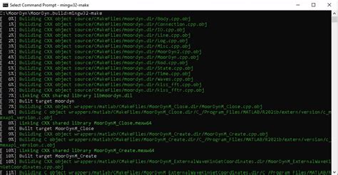 Compile Moordyn And Use It With Matlab · Issue 13