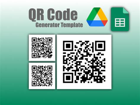 Automatic QR Code Generator Template Spreadsheet Wise
