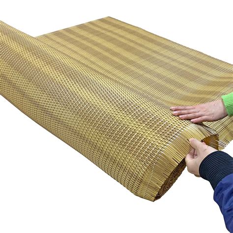 New Trend Rattan Woven Sheet Plastic Rattan For Cladding Projects