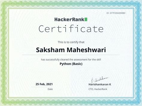 Saksham Maheshwari On Linkedin This Is Just An First Step For Progress
